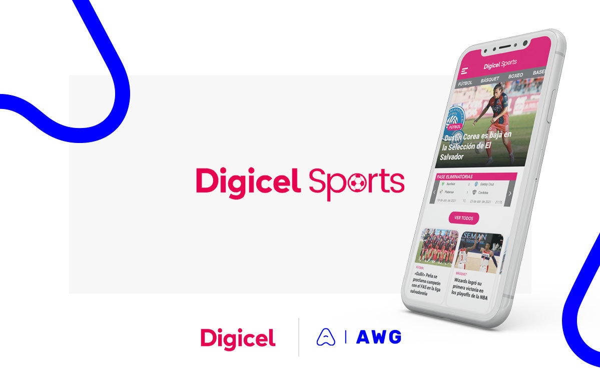 AWG partnered with Digicel for the relaunching of Digicel Sports ...